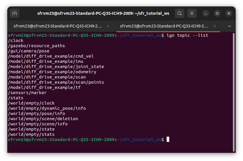 Linking Gazebo And Ros2 — Software For Robotics Tutorials Documentation